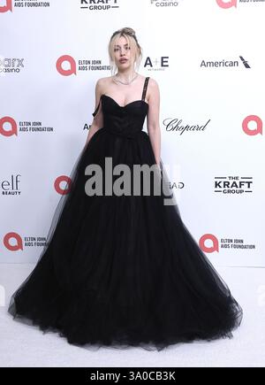 Ava Max attends Elton John AIDS Foundation's 33rd Annual Academy Awards ...