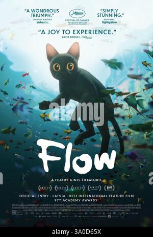 Flow movie poster Stock Photo - Alamy