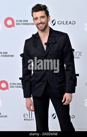 LOS ANGELES - MAR 2: Michael Urie at the Elton John Academy Awards ...