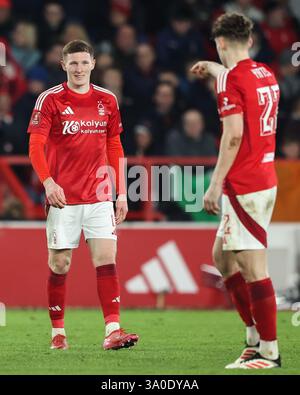 Ryan Yates of Nottingham Forest and Elliot Anderson of Nottingham ...