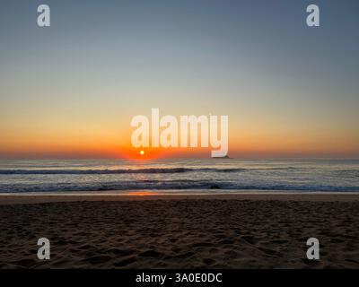 sunset at coffs harbour Stock Photo - Alamy