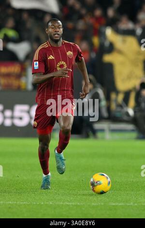Olimpico Stadium, Rome, Italy - Evan Ferguson of AS Roma during Uefa ...