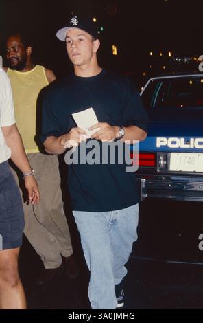 Mark Wahlberg, aka Marky Mark attends a screening of "Death Becomes Her ...