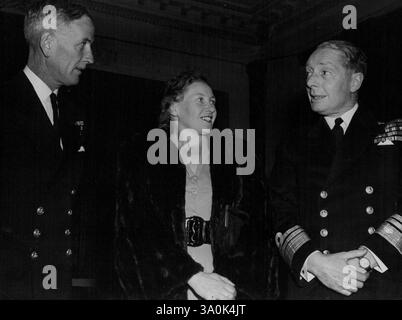 Vice-Admiral Sir John Collins and Lady Collins were among the official ...