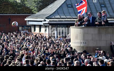 Ashbourne, Derbyshire, Uk. March 4th 2025. The Royal Shrovetide ...