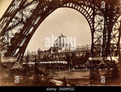 France Paris universal Exposition - 1889 Tour Eiffel Stock Photo - Alamy