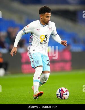 Burnley’s Marcus Edwards during the Sky Bet Championship match at Turf ...