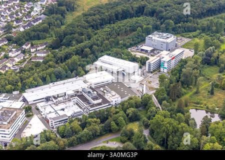Aerial view, Infineon Technologies AG building, Max-Planck-Straße ...