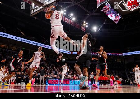 Columbia, SC, USA. 4th Mar, 2016. Marcus Mooney (8) of the South ...