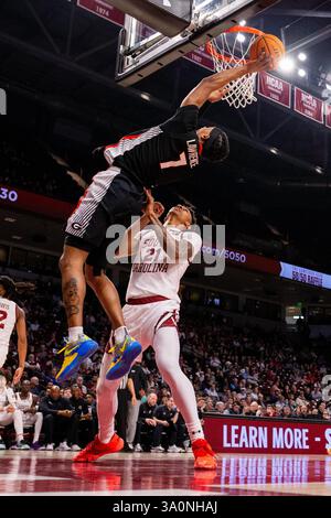 Columbia, SC, USA. 4th Mar, 2016. Marcus Mooney (8) of the South ...