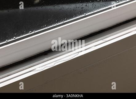 Leaking Windows During Heavy Rain Stock Photo - Alamy