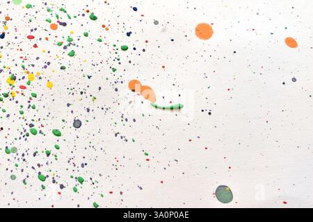 Abstract background made from randomly scattered coffee cups Stock ...