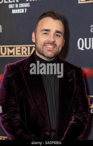Ash Avildsen attends the premiere of "Queen of the Ring" at AMC Lincoln ...