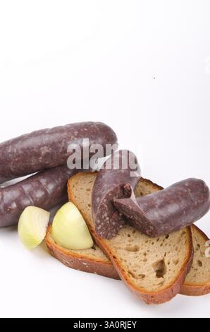 Polish dishes, Typical Polish breakfast with bacon, sausages, scrambled ...