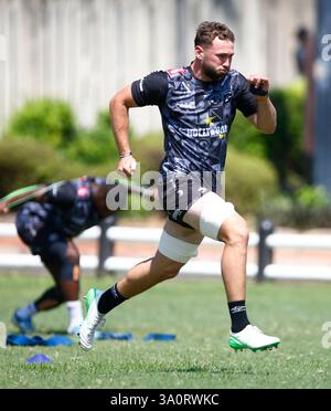 Nick Hatton of the Hollywoodbets Sharks during Hollywoodbets Sharks ...