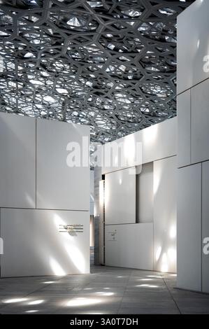 Dappled Daylight at Louvre Museum in Abu Dhabi designed by French ...