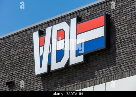 VDL logo sign. The VDL companies break down into four divisions ...