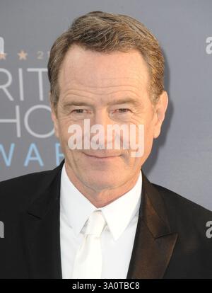 Bryan Cranston arriving at the 21st Annual Critics' Choice Awards at ...