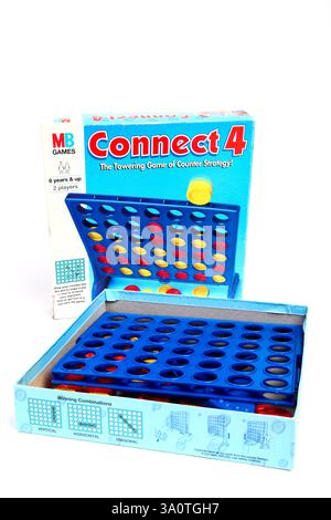 MB Games Connect 4 game Stock Photo - Alamy