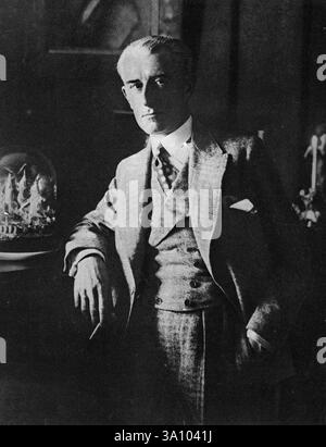 French composer and pianist Maurice Ravel, 1920s Stock Photo - Alamy