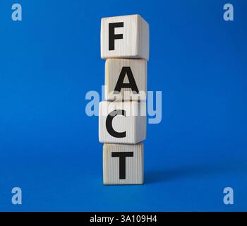 Fact or myth symbol. Concept word Myth and Fact on beautiful billboard ...