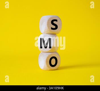 SMO, social media optimization symbol. Concept word SMO - social media ...