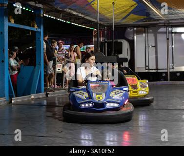 dodgem car ride at the 2025 Allora show Stock Photo - Alamy