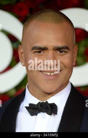 Christopher Jackson arriving at the 70th Annual Tony Awards at The ...