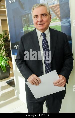 Dario Scannapieco, AD CDP, in occasione di "Oggi, per l'Italia del ...