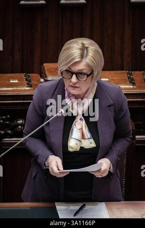 Minister of Labour and Social Policies Marina Elvira Calderone attends ...