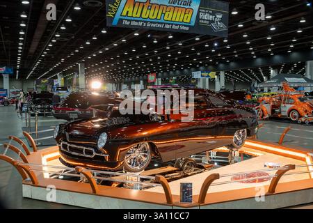 DETROIT, MI/USA - February 28, 2025: Megamorph, a Chevrolet Camaro ...