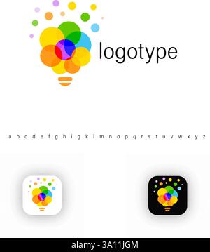 Brand Design Ideas Imagination Logo Tag Concept Stock Photo - Alamy