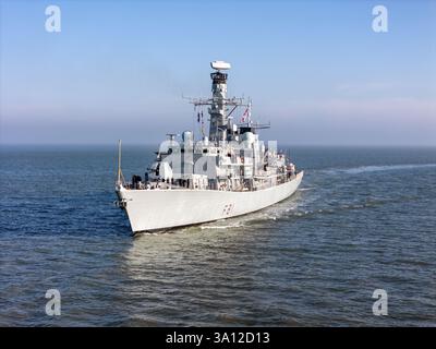 HMS Sutherland (F81) is a Type 23 Duke-class frigate of the Royal Navy ...