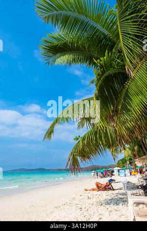Thailand, Rayong province, Ko Samet island, Sai Kaew beach, True Love ...