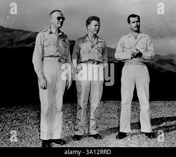Major Richard I. Bong, a 5th Fighter Command pilot from Poplar, Wisc ...