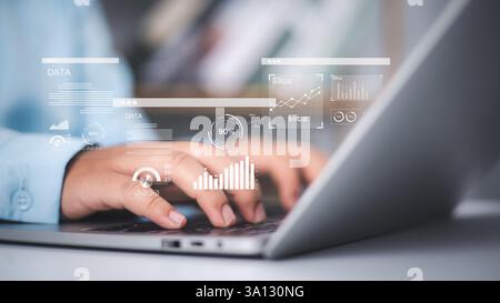 Computer System Analyst Stock Photo - Alamy