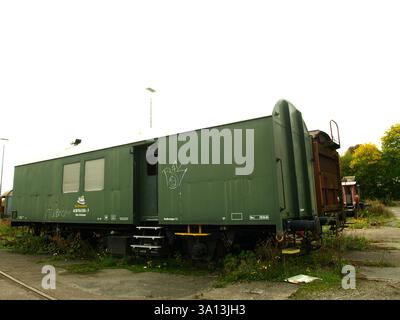 The old train museum in Heilbronn Germany Stock Photo - Alamy