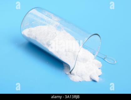 Potassium bitartrate, also known as potassium hydrogen tartrate, with ...