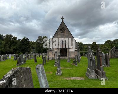 Aberlour Graveyard, Scottish Highlands. Speyside in Scotland. War ...