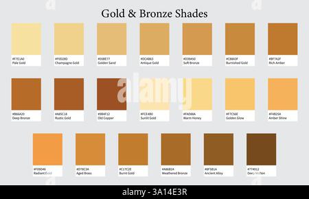 Color Palettes 20 Shades of Brown and Skin - Wood, Soil, Chocolate ...