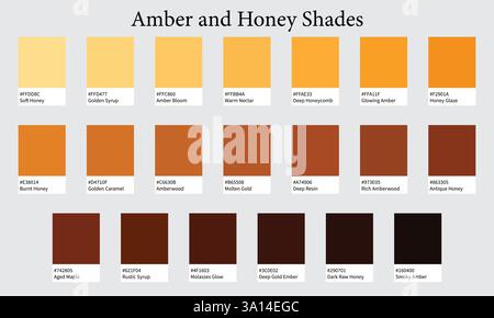 Color Palettes 20 Shades of Gold and Bronze - Soft, Warm, Deep and Aged ...