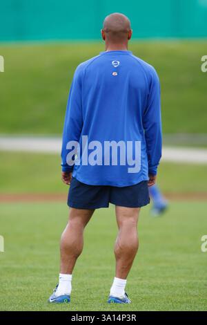 Brazil players during a training session at the Emirates Stadium ...