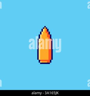 Pixel art Handgun game asset design Stock Vector Image & Art - Alamy