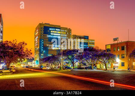 SSC building, Sam Nujoma Street, CBD, Harare, Zimbabwe Stock Photo - Alamy