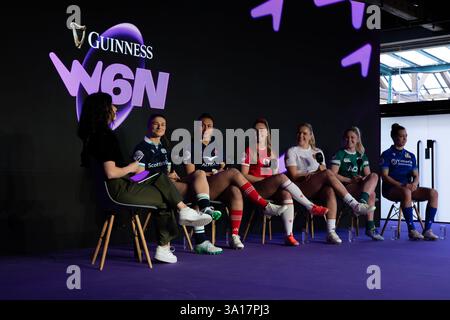 Sports journalist Claire Thomas presents the launch of Women’s 6 ...