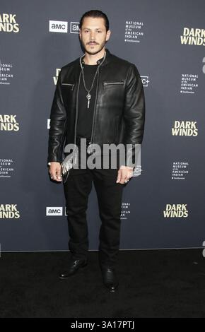 March 06, 2025 Alex Meraz attend AMC presents premiere of Dark Winds ...