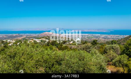View of Pserimos island in Greece Stock Photo - Alamy