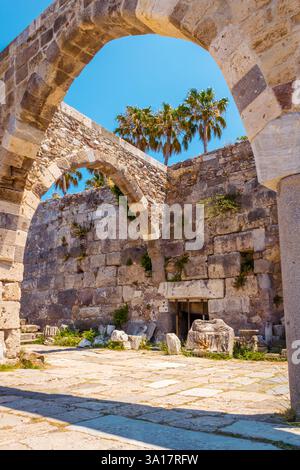 Castle of the Knights, or Neratzia's Castle in Kos town, Kos island ...