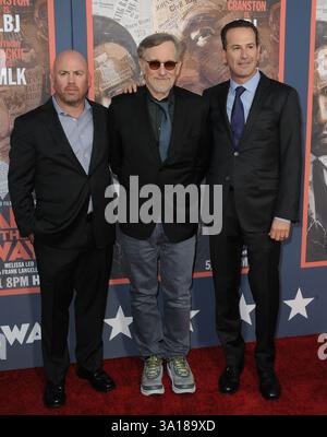 Executive Producers Justin Falvey and Darryl Frank attend the Austin ...