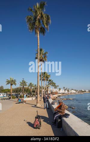 Cyprus, Paphos, Paphos Harbour, Waterfront Stock Photo - Alamy